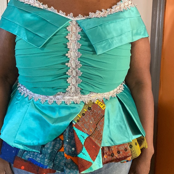 Tops | Made In Ghana Handsome Cultural Top Has A Skirt That Was Made ...